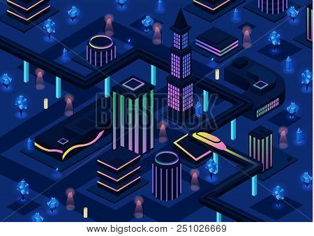 Isometric Futuristic Image & Photo (Free Trial) | Bigstock