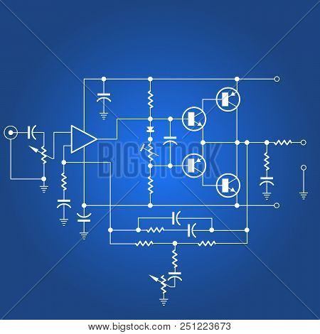 Electric Circuit Vector & Photo (Free Trial) | Bigstock