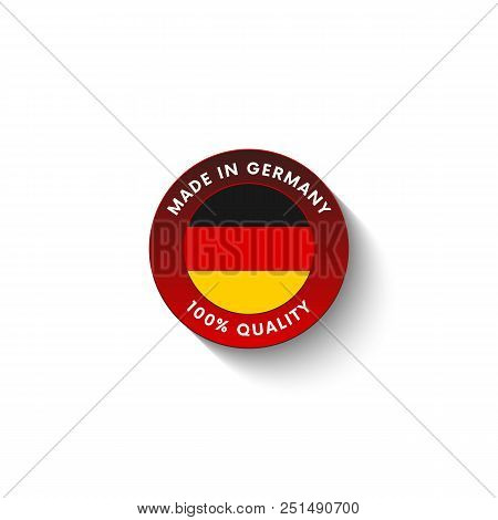 Made Germany Badge Vector & Photo (Free Trial) | Bigstock