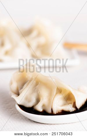 Closeup Asian Jiaozi Image & Photo (Free Trial) | Bigstock