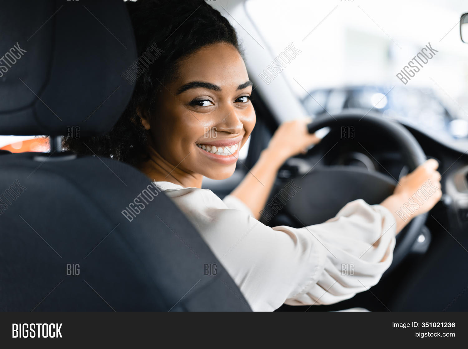 Afro Woman Driver Image & Photo (Free Trial) | Bigstock