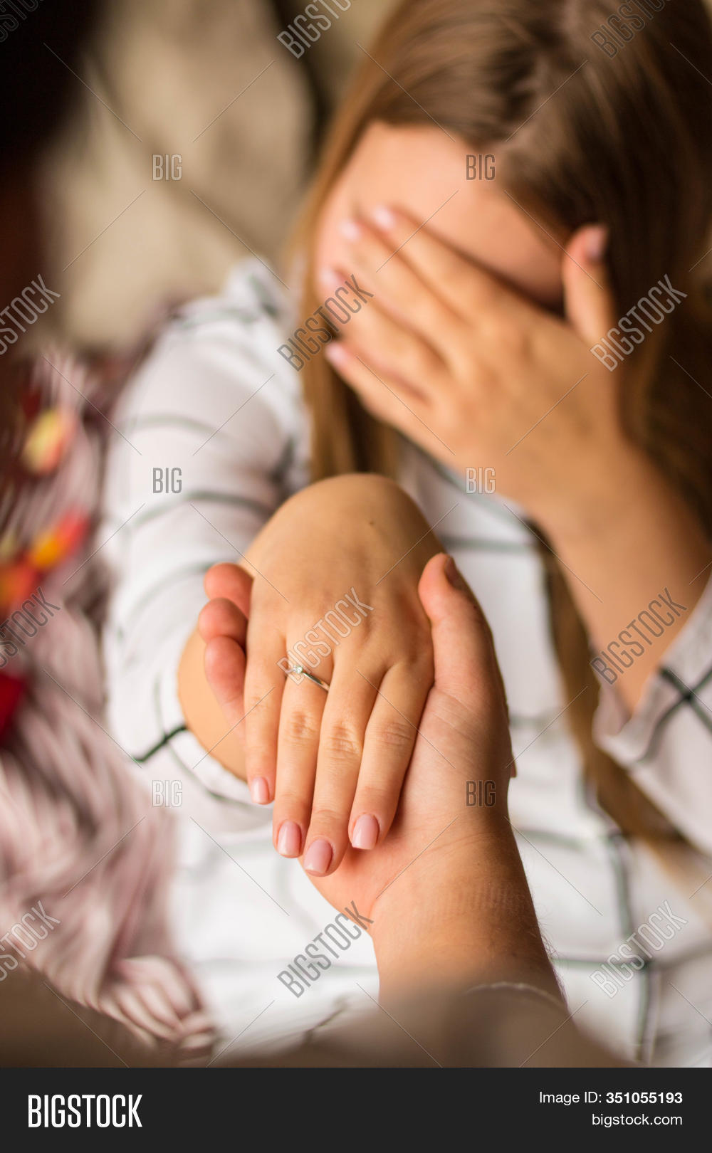 Mans Hand Holds Womans Image & Photo (Free Trial) | Bigstock