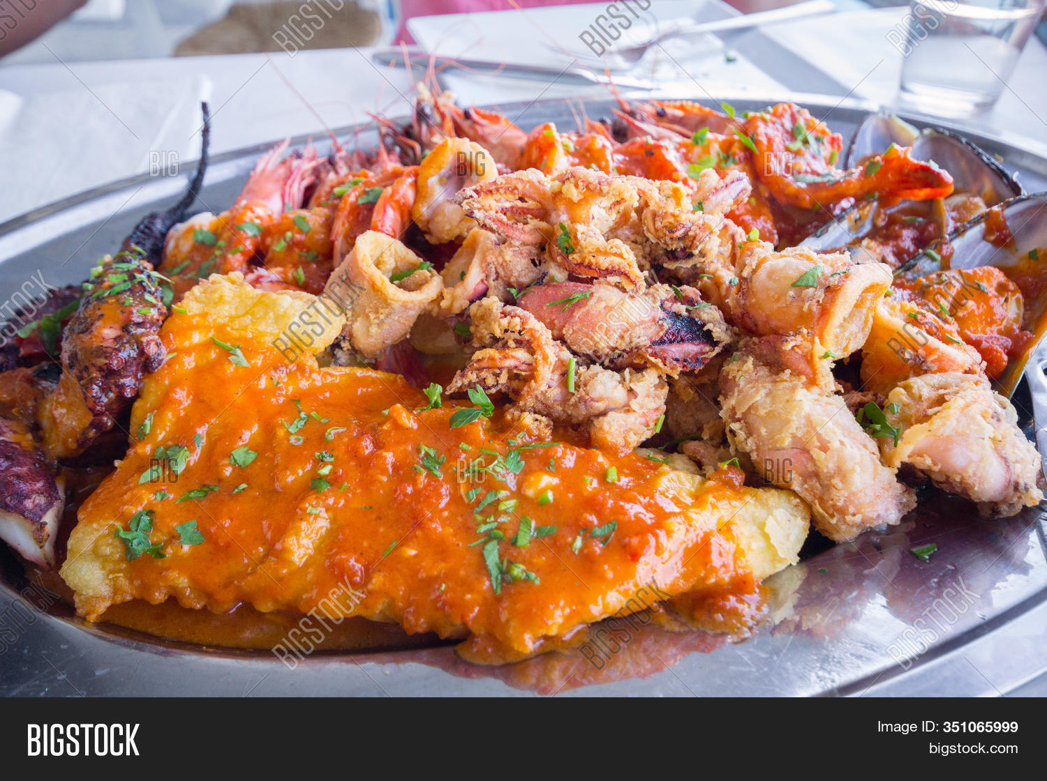 Seafood Greece Cyprus Image & Photo (Free Trial) | Bigstock