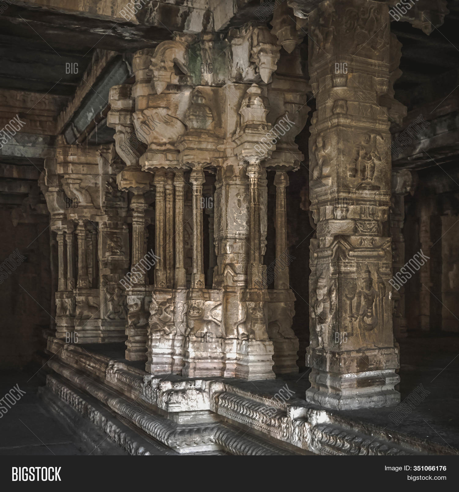 Vijayanagara Ruins Image & Photo (Free Trial) | Bigstock