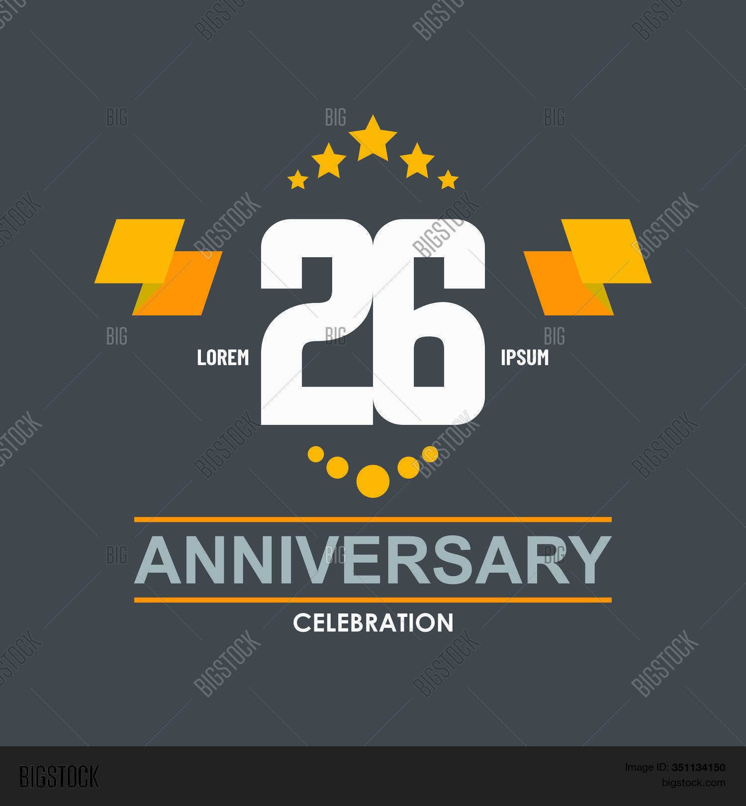 26 Anniversary Vector & Photo (Free Trial) | Bigstock