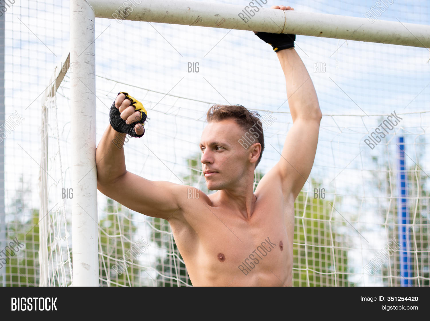 Muscular Man On Image & Photo (Free Trial) | Bigstock