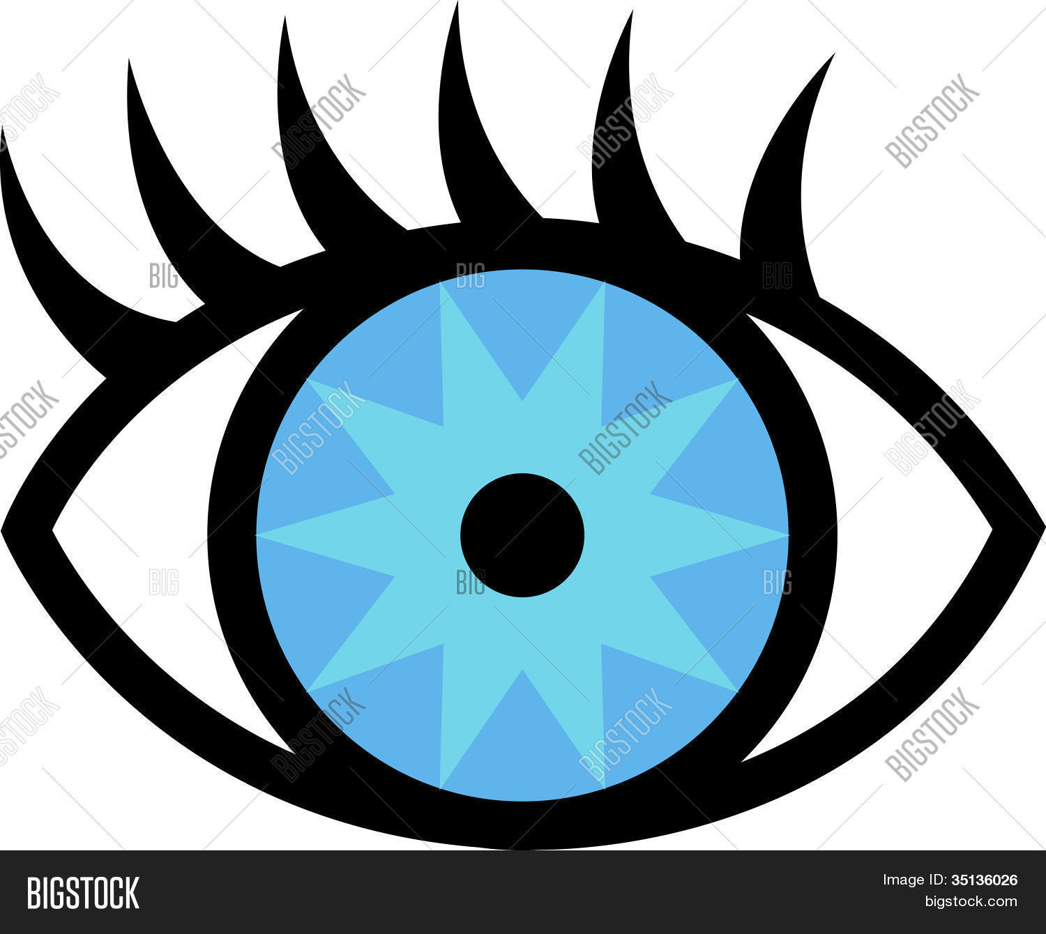 Eye Clip Art Vector & Photo (Free Trial) | Bigstock