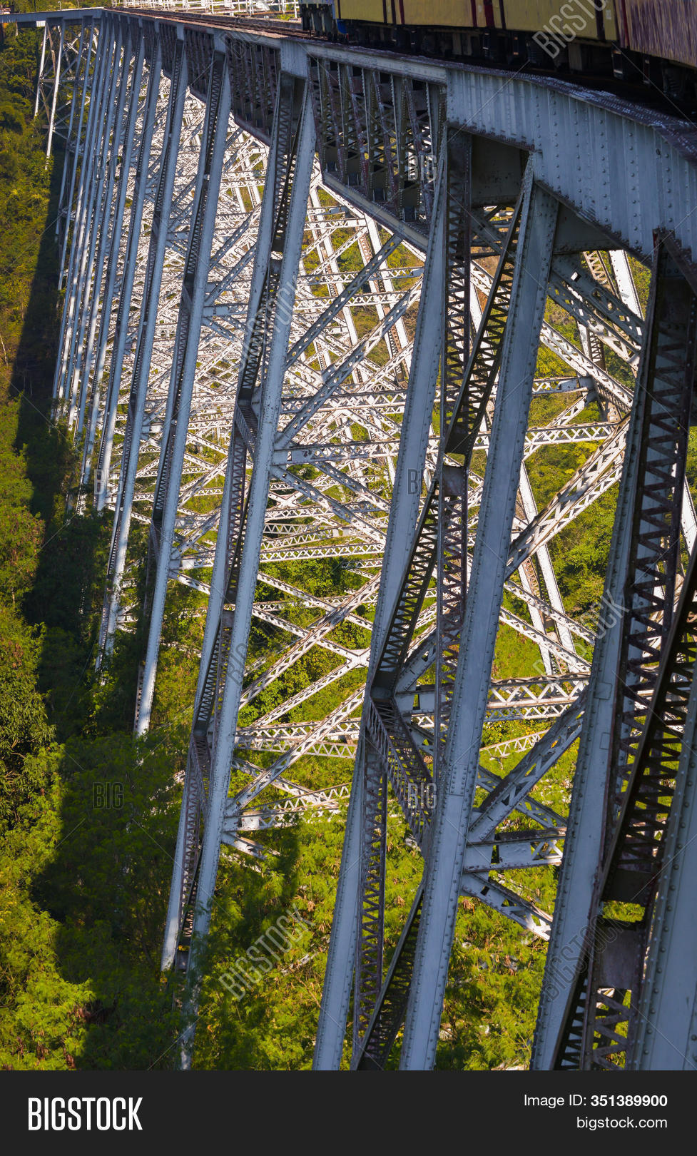 Goteik Viaduct Over Image & Photo (Free Trial) | Bigstock