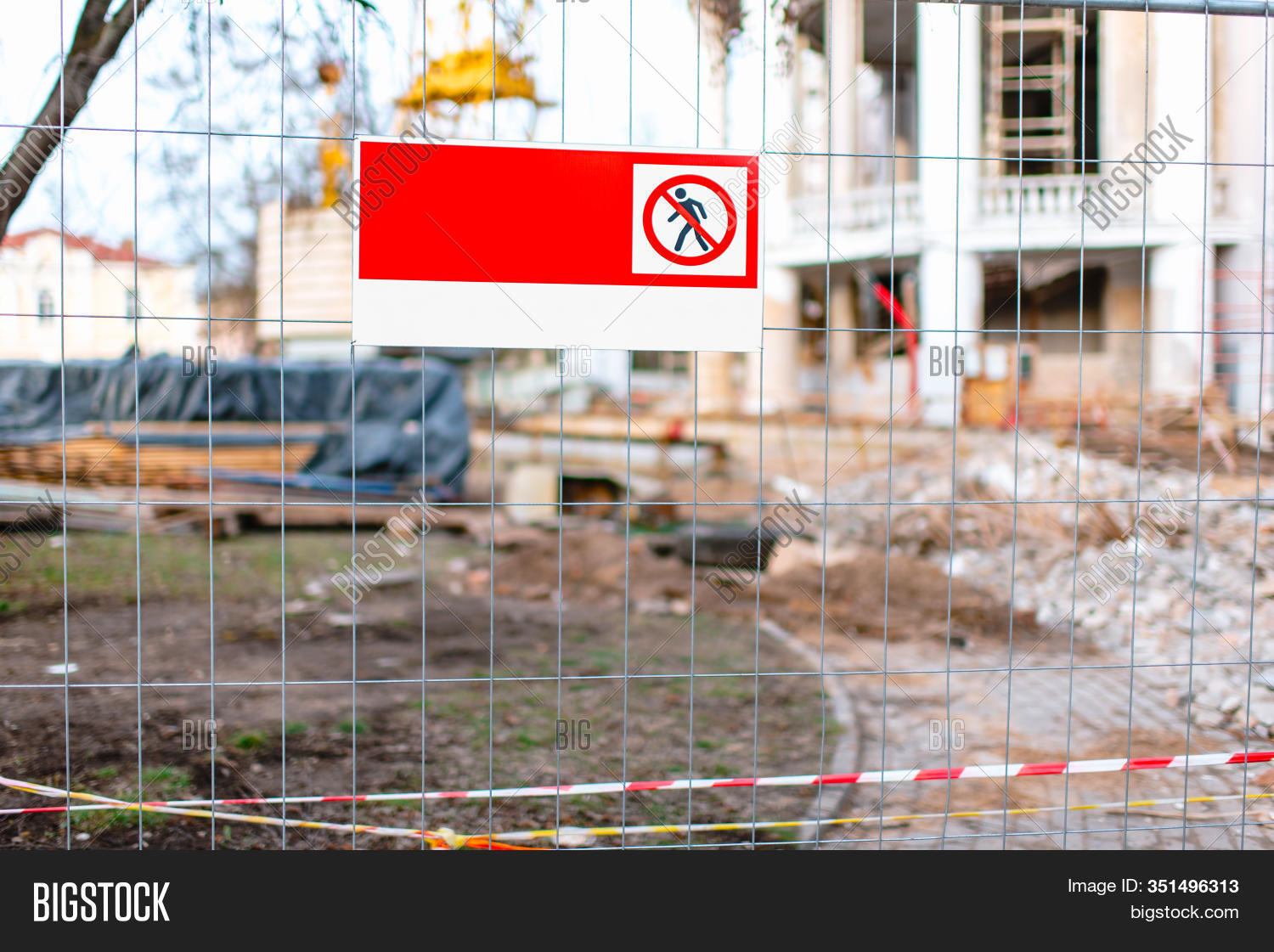 Warning Sign Gates Image & Photo (Free Trial) | Bigstock