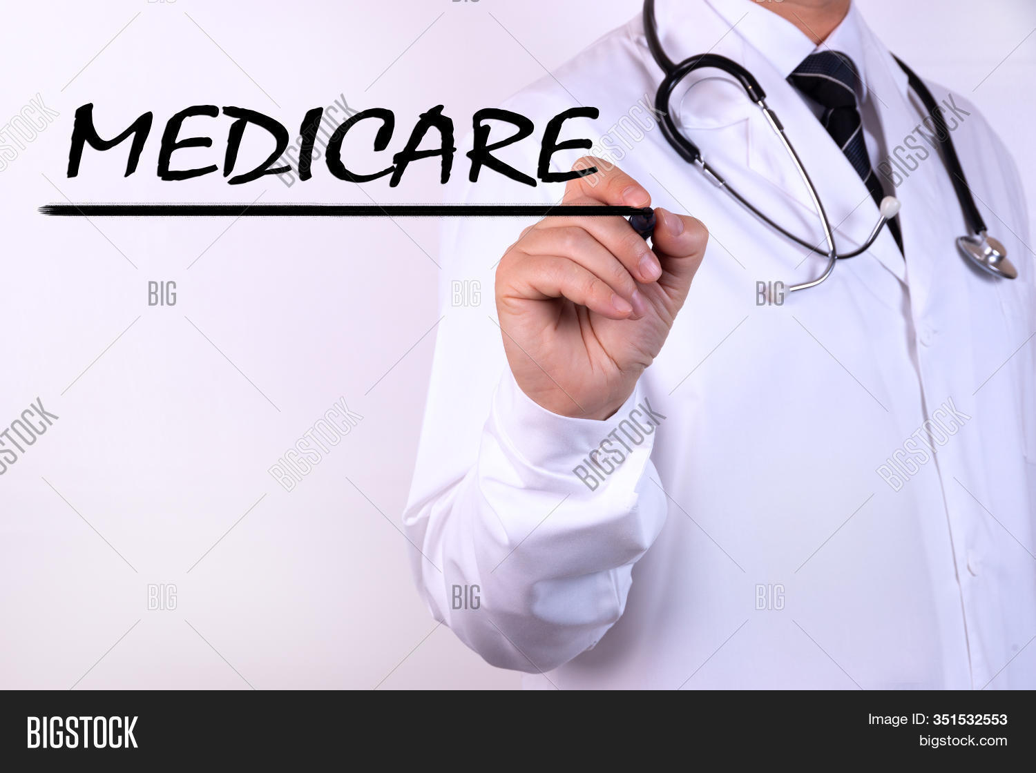 Doctor Writing Word Image & Photo (Free Trial) | Bigstock