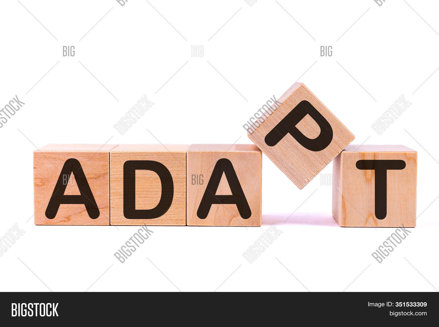 Adapt Word Written On Image & Photo (Free Trial) | Bigstock