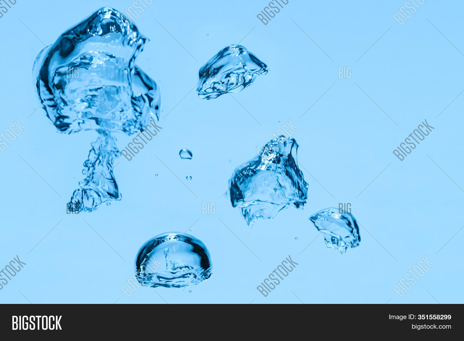 Blue Water Bubble Image & Photo (Free Trial) | Bigstock
