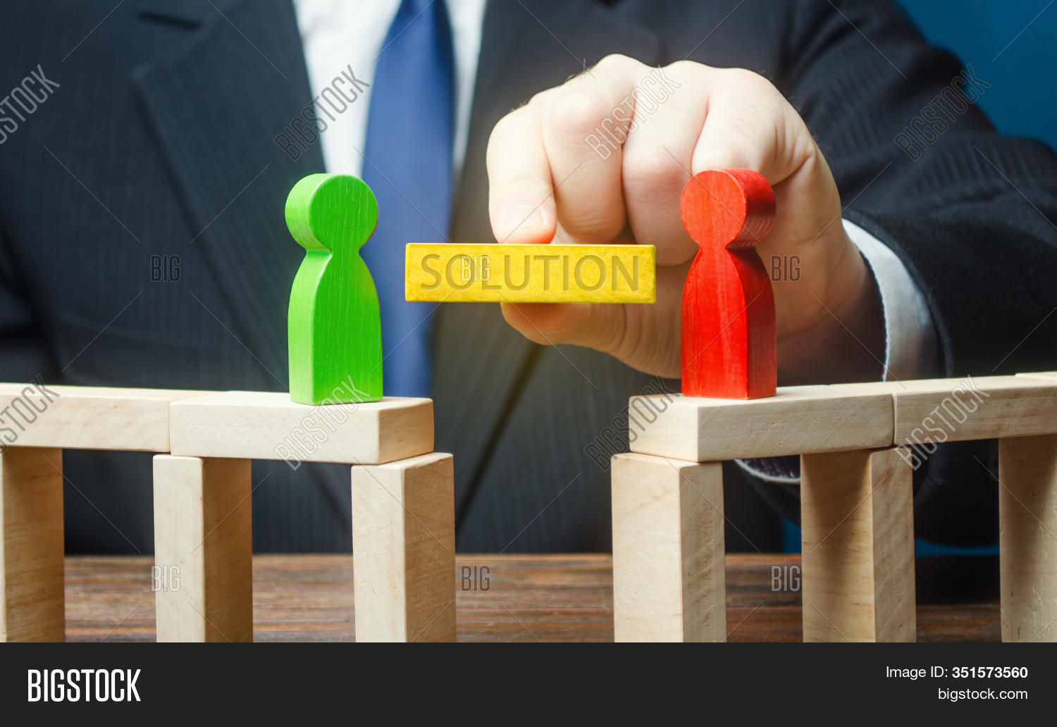 Man Offers Solution Image & Photo (Free Trial) | Bigstock