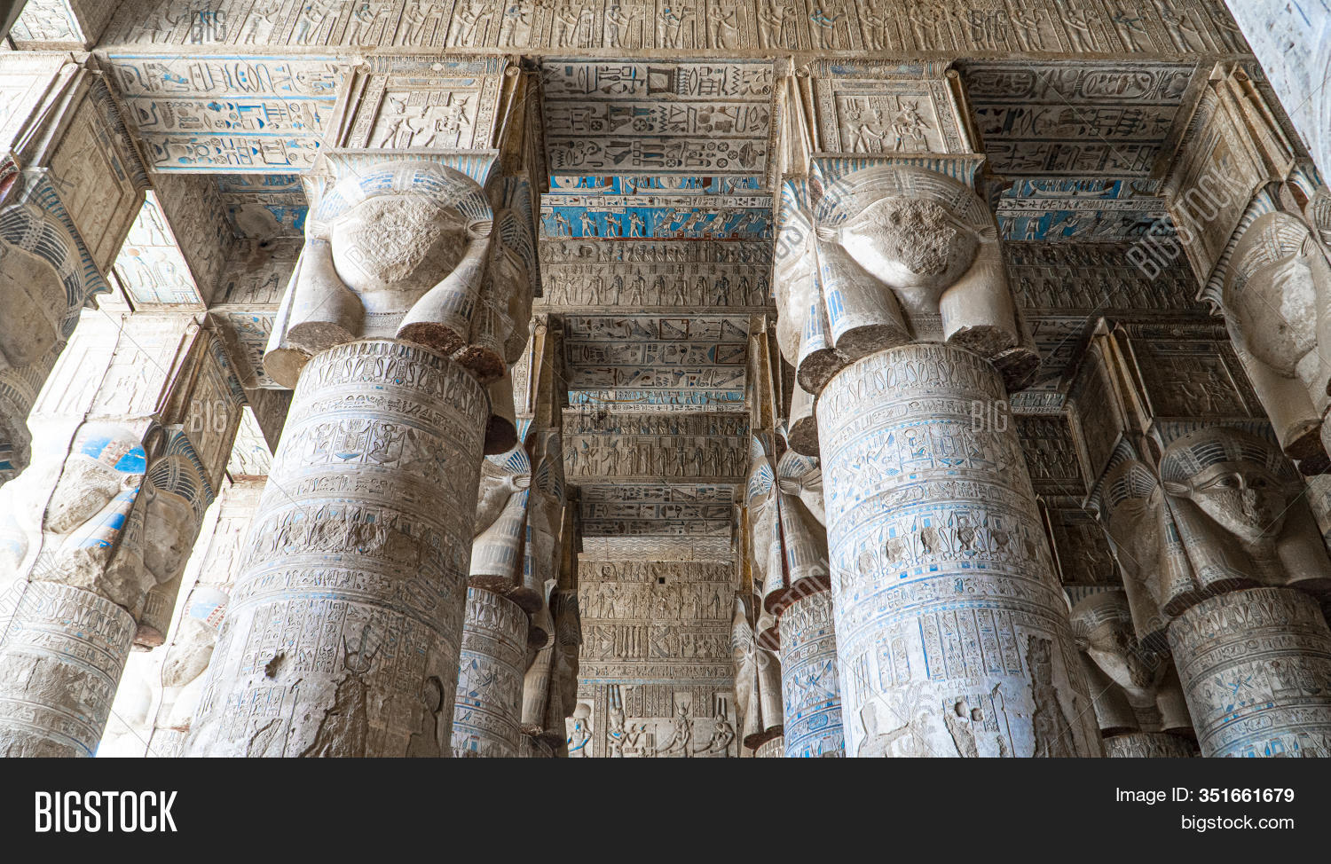 Dendera Temple Temple Image & Photo (Free Trial) | Bigstock