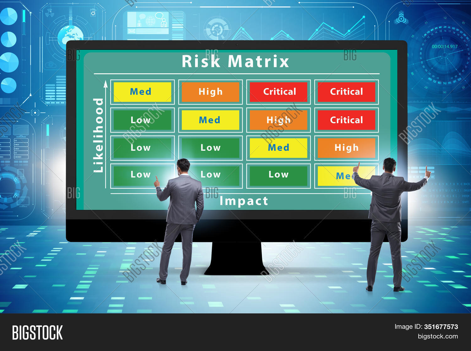 Risk Matrix Concept Image & Photo (Free Trial) | Bigstock