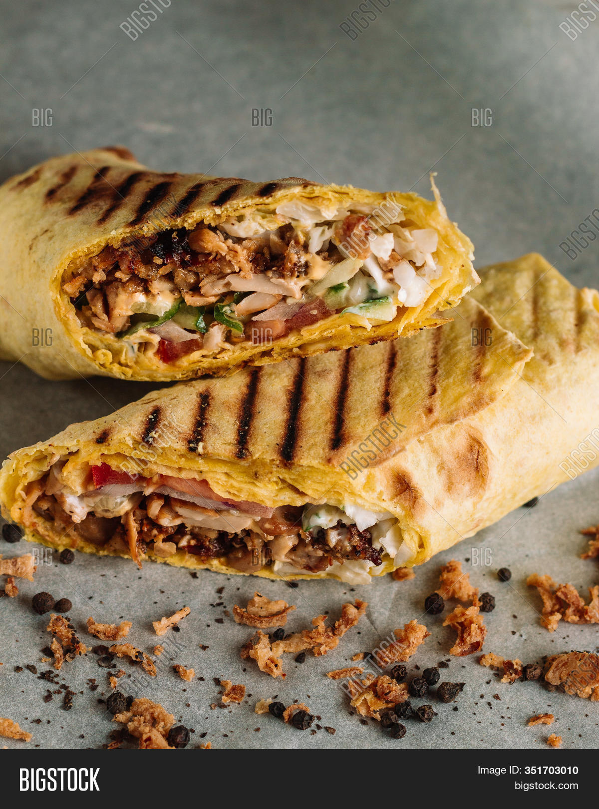 Shawarma Sandwich Image & Photo (Free Trial) | Bigstock