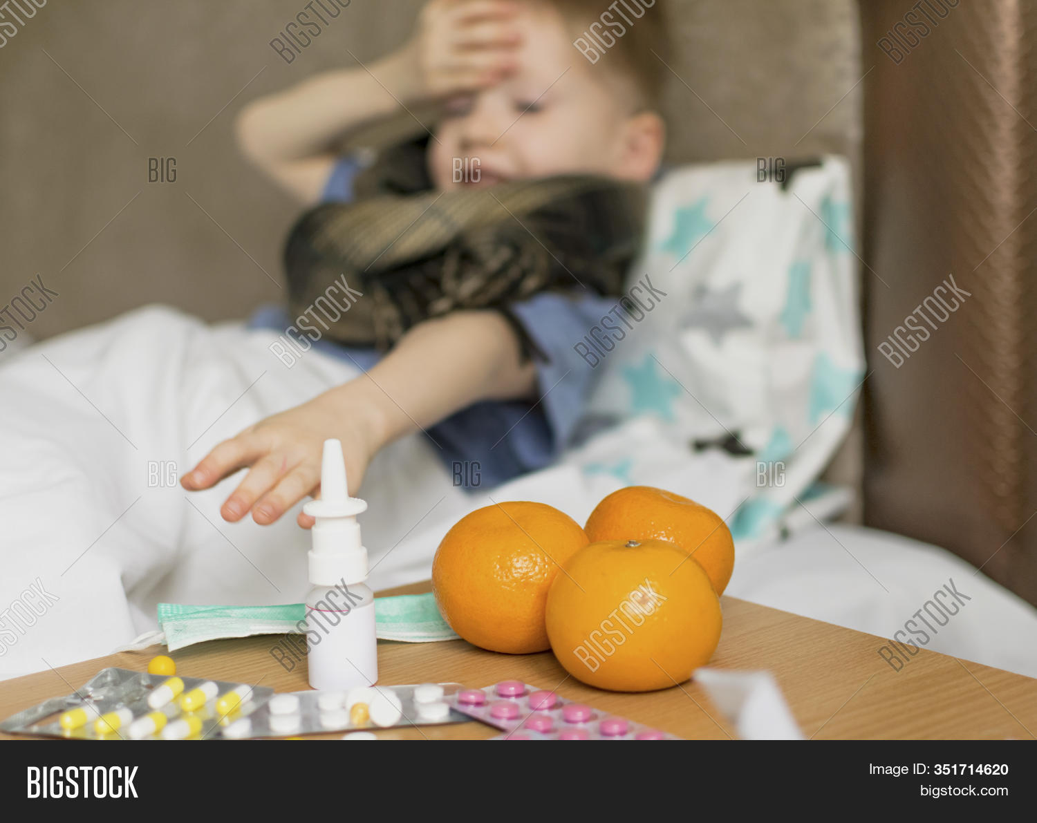 Sick Sad Child Image & Photo (Free Trial) | Bigstock
