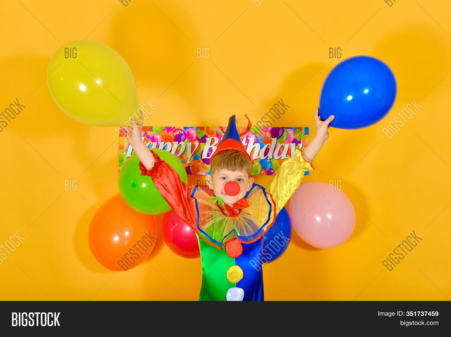 Baby Clown Holds Hands Image & Photo (Free Trial) | Bigstock
