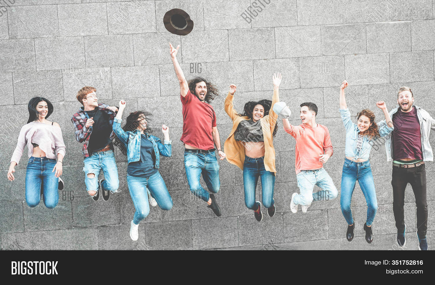 Happy Millennials Image & Photo (Free Trial) | Bigstock