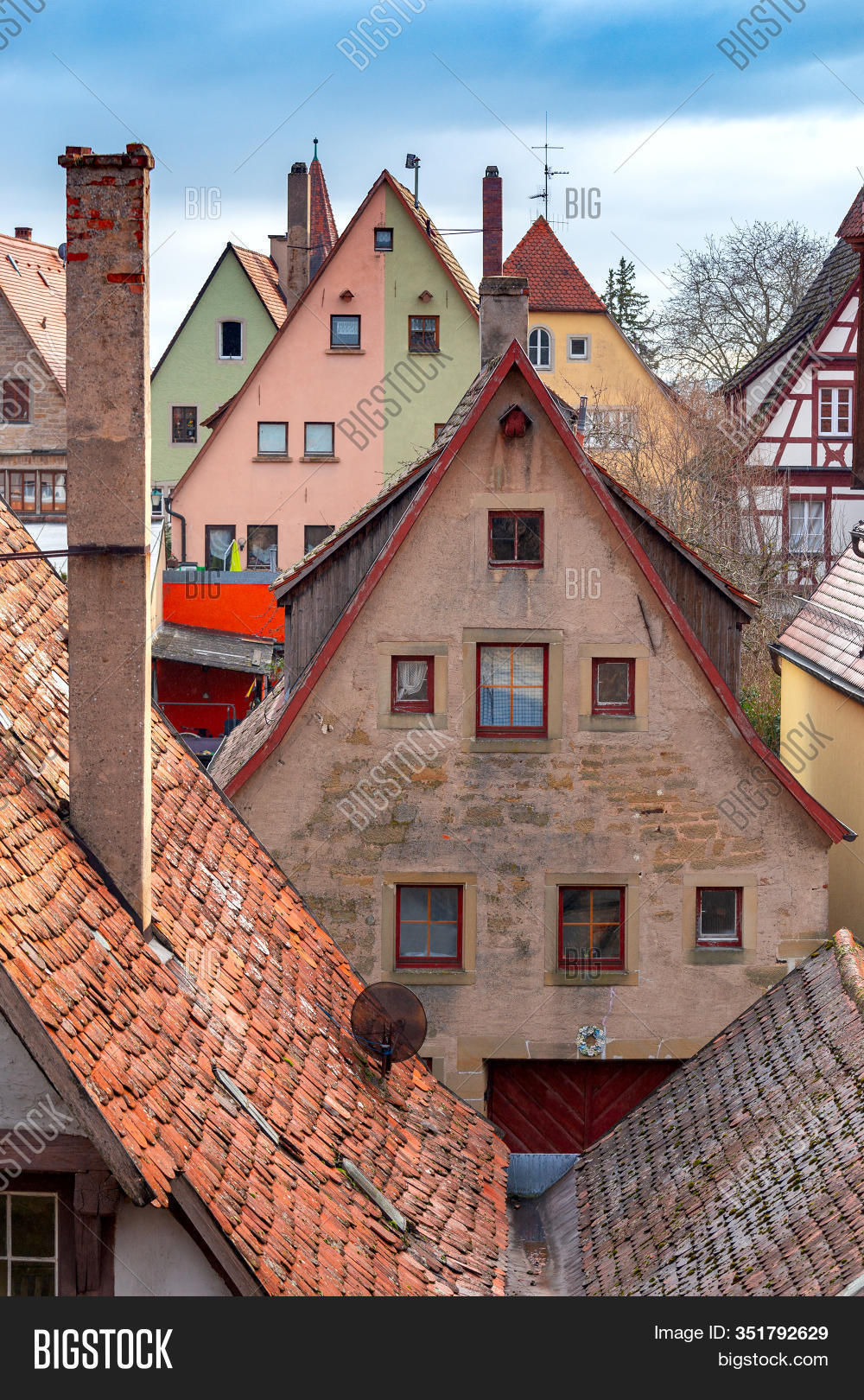 View Roofs Medieval Image & Photo (Free Trial) | Bigstock
