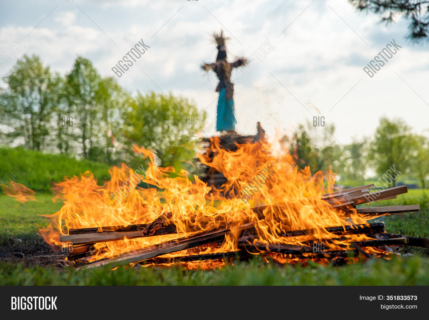 Burning Witches Image & Photo (Free Trial) | Bigstock