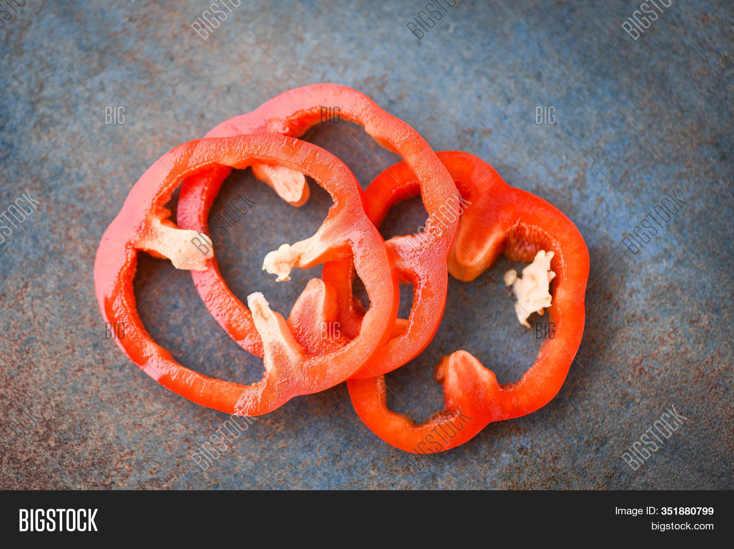 Red Pepper Bell On Image & Photo (Free Trial) | Bigstock