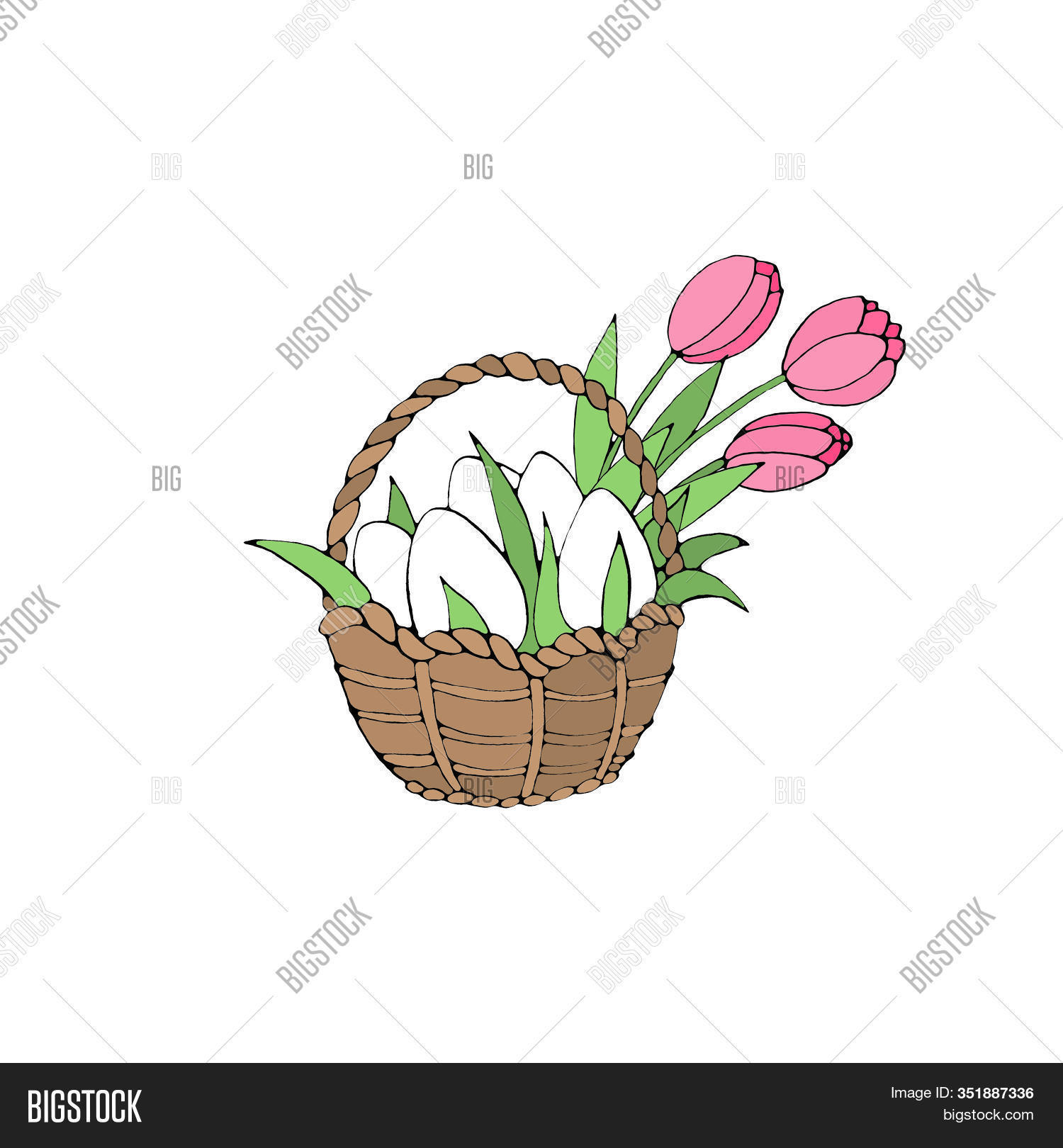 Happy Easter. Simple Image & Photo (Free Trial) | Bigstock