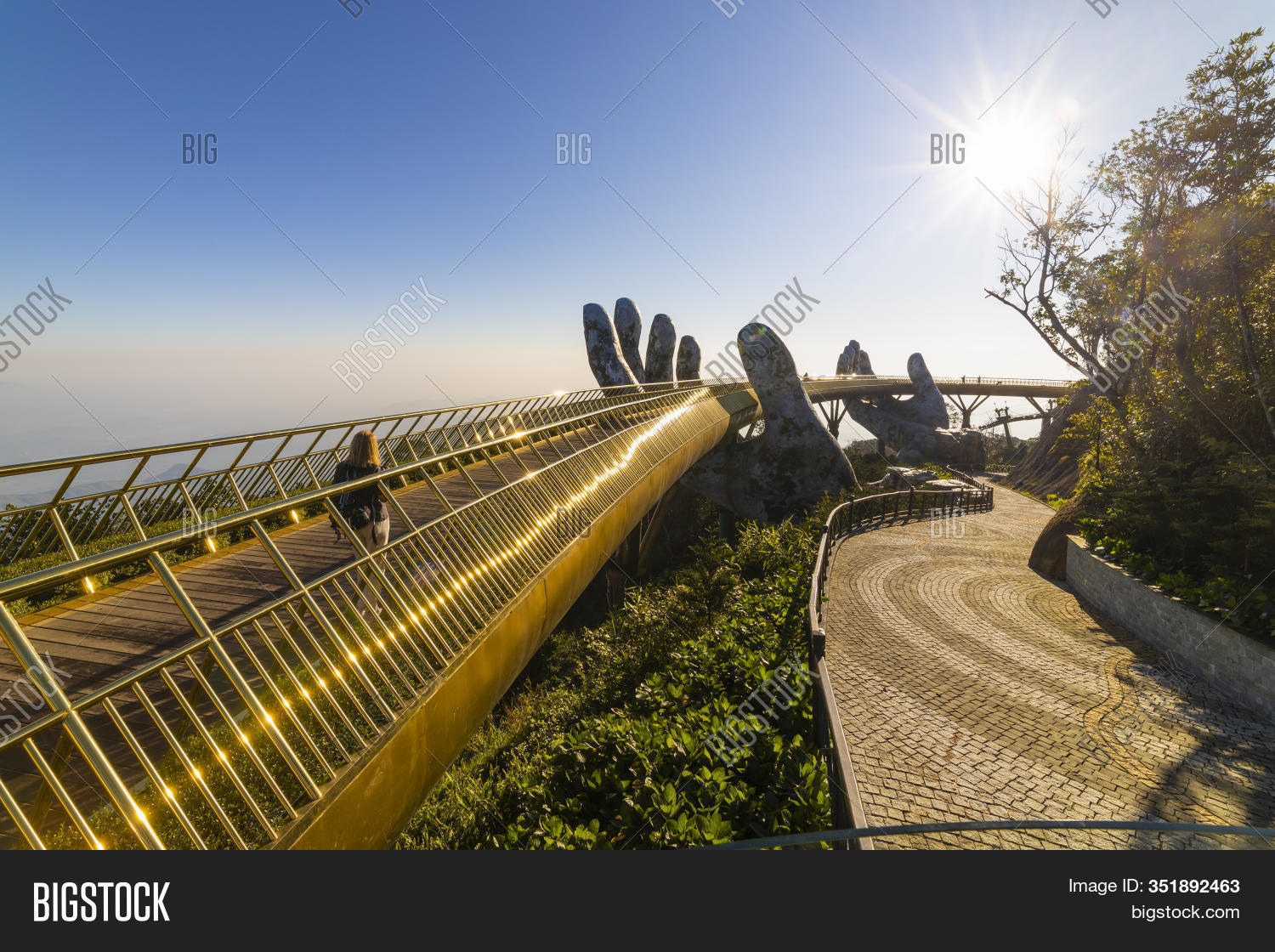 Golden Bridge Hand God Image & Photo (Free Trial) | Bigstock