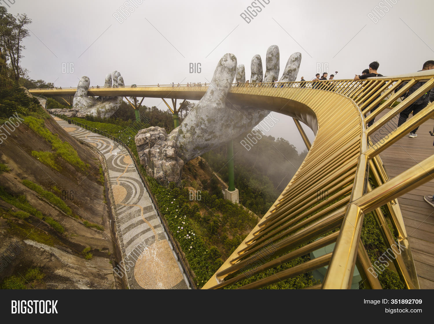 Golden Bridge Hand God Image & Photo (Free Trial) | Bigstock