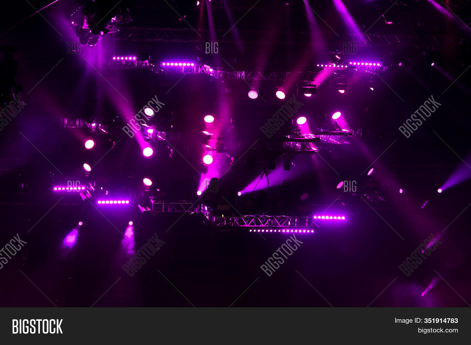 Purple Light On Rock Image & Photo (Free Trial) | Bigstock