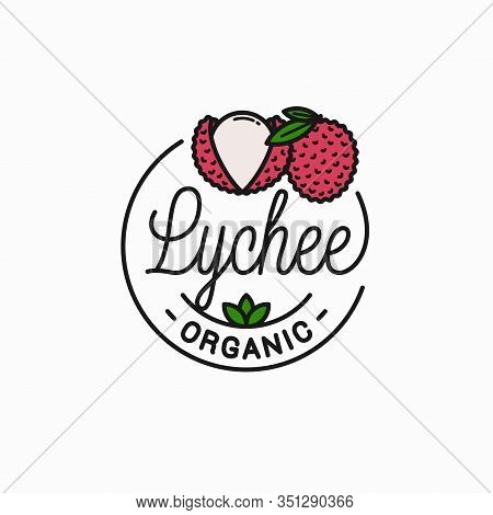 Lychee Fruit Logo. Vector & Photo (Free Trial) | Bigstock