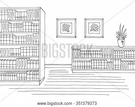 Library Interior Vector & Photo (Free Trial) | Bigstock