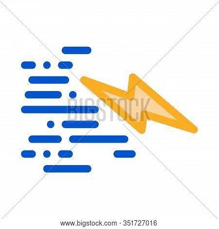 Lightning Speed Icon Vector & Photo (Free Trial) | Bigstock