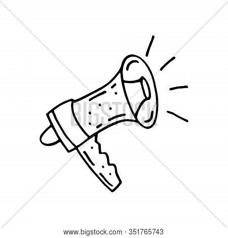 Loud Hailer Images, Illustrations & Vectors (Free) - Bigstock