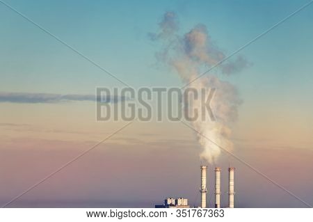 Three Smoking Stack Image & Photo (Free Trial) | Bigstock