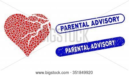 Mosaic Corrupted Love Vector & Photo (Free Trial) | Bigstock