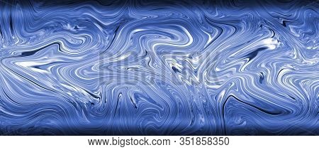 Blue Liquid Metal Image & Photo (Free Trial) | Bigstock