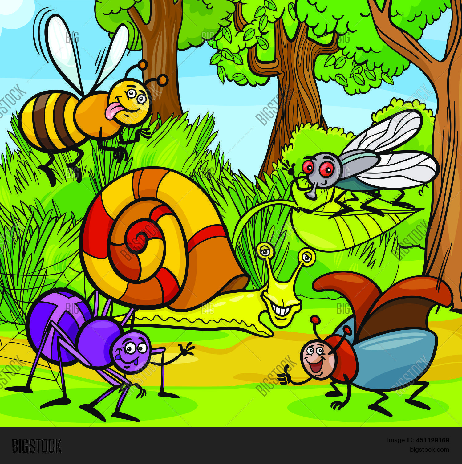 Cartoon Illustration Vector & Photo (Free Trial) | Bigstock
