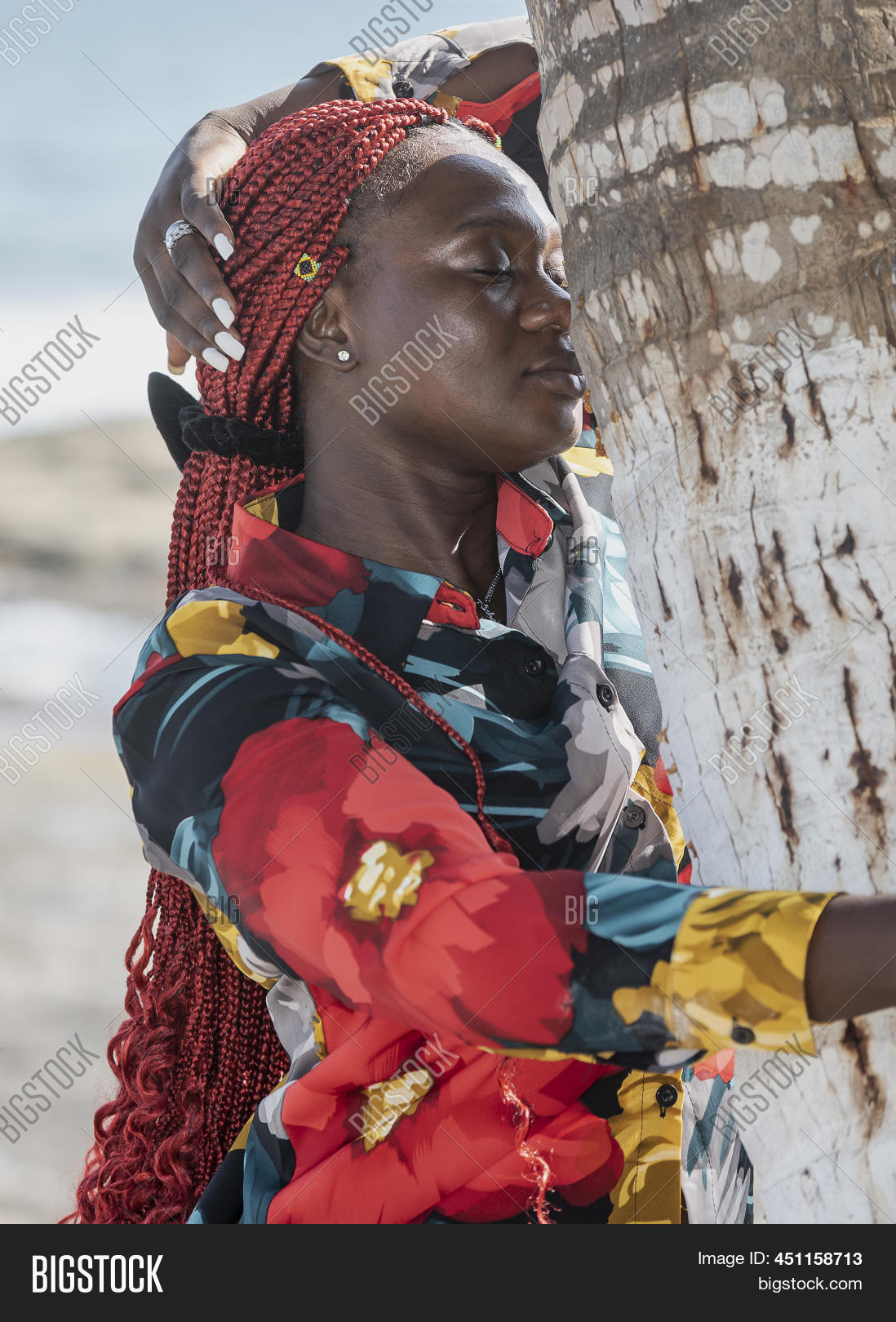 African Woman Hugging Image & Photo (Free Trial) | Bigstock