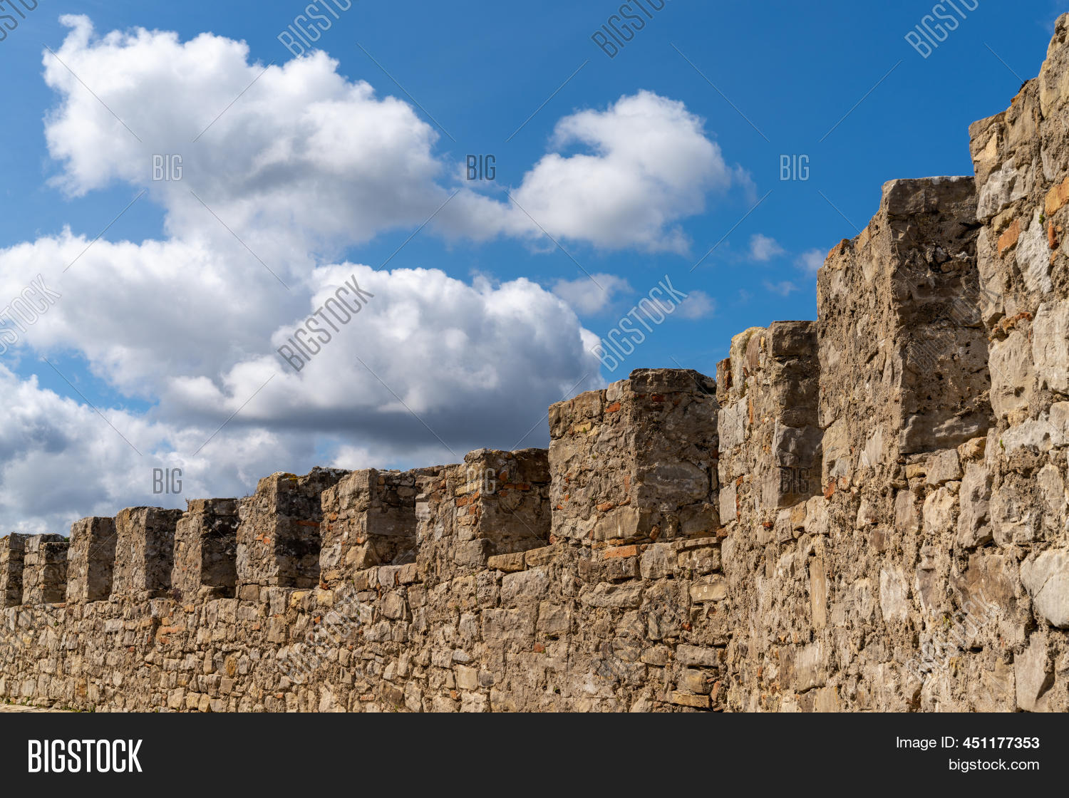 Curved Castle Wall Image & Photo (Free Trial) | Bigstock