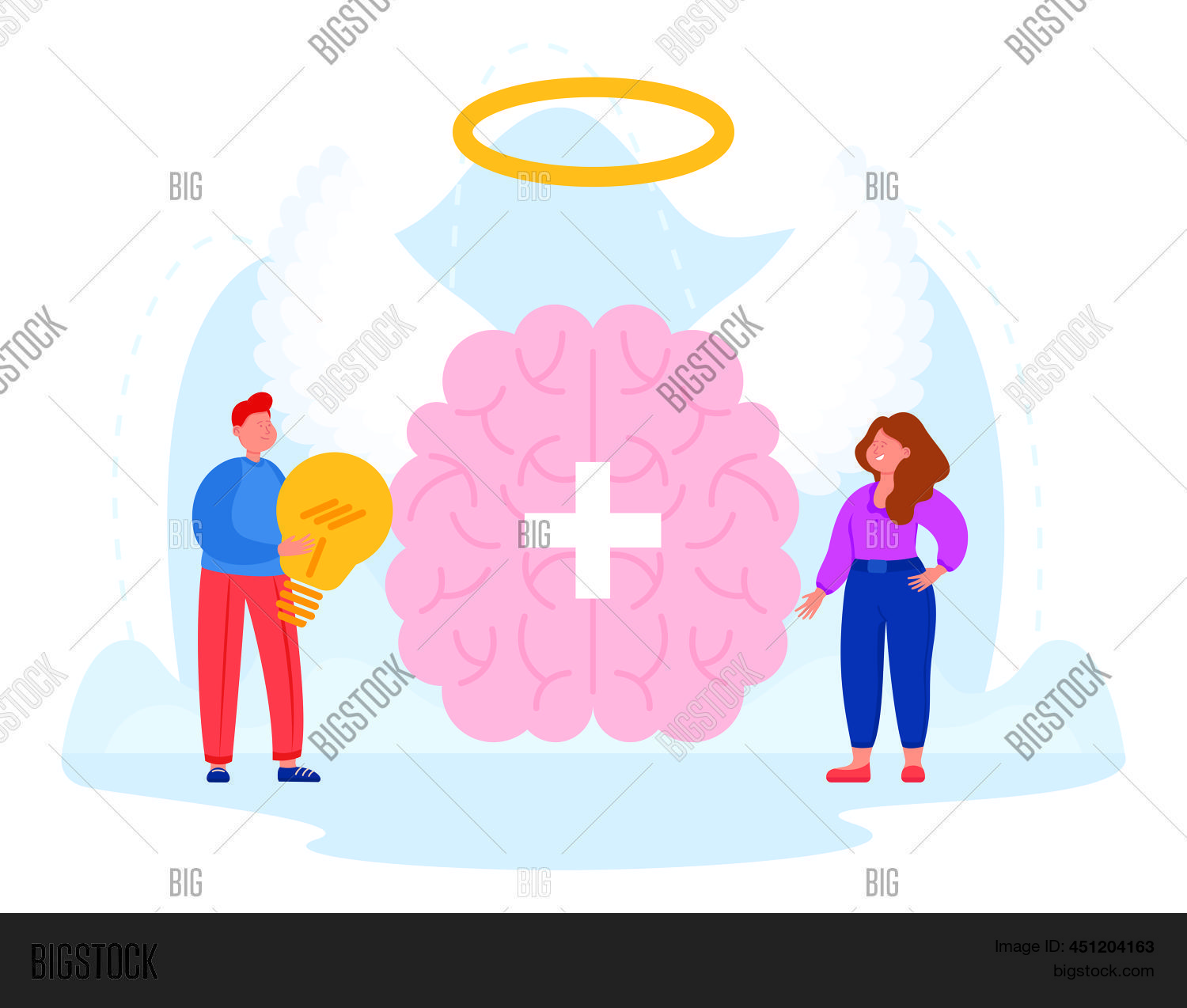 People Next Brain Vector & Photo (Free Trial) | Bigstock