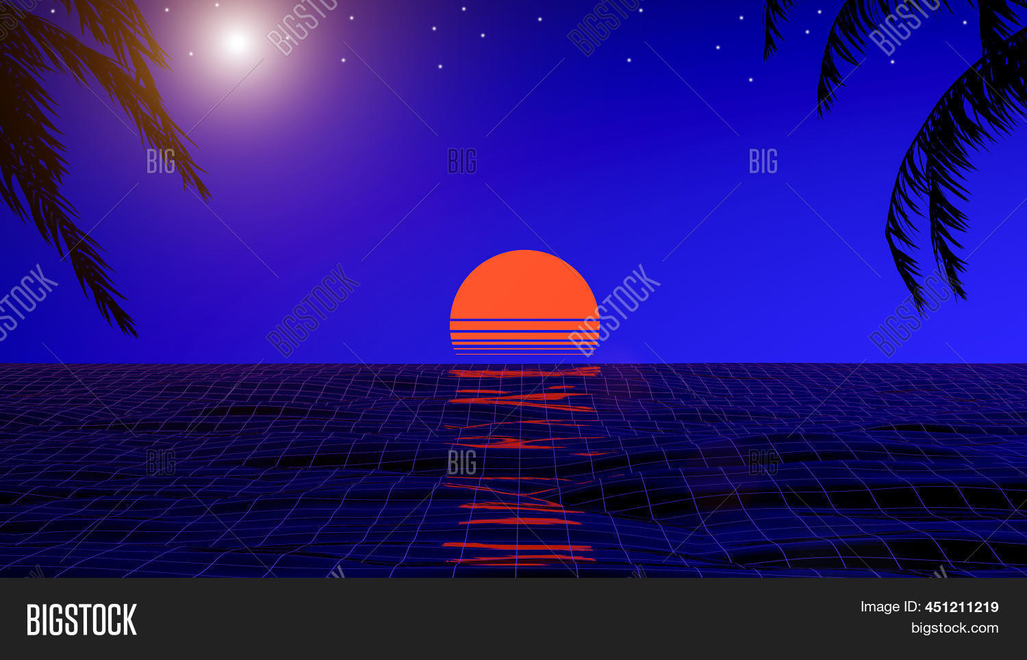 3d Tropical Sunset Image & Photo (Free Trial) | Bigstock