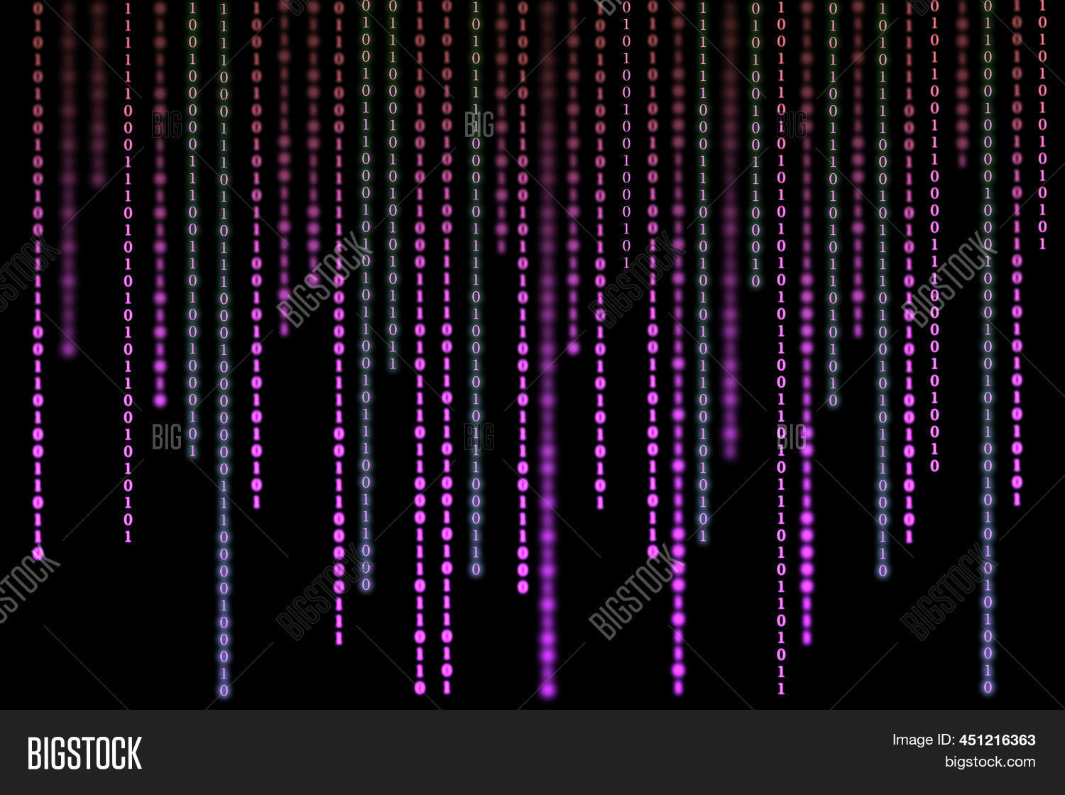 Purple Matrix Image & Photo (Free Trial) | Bigstock
