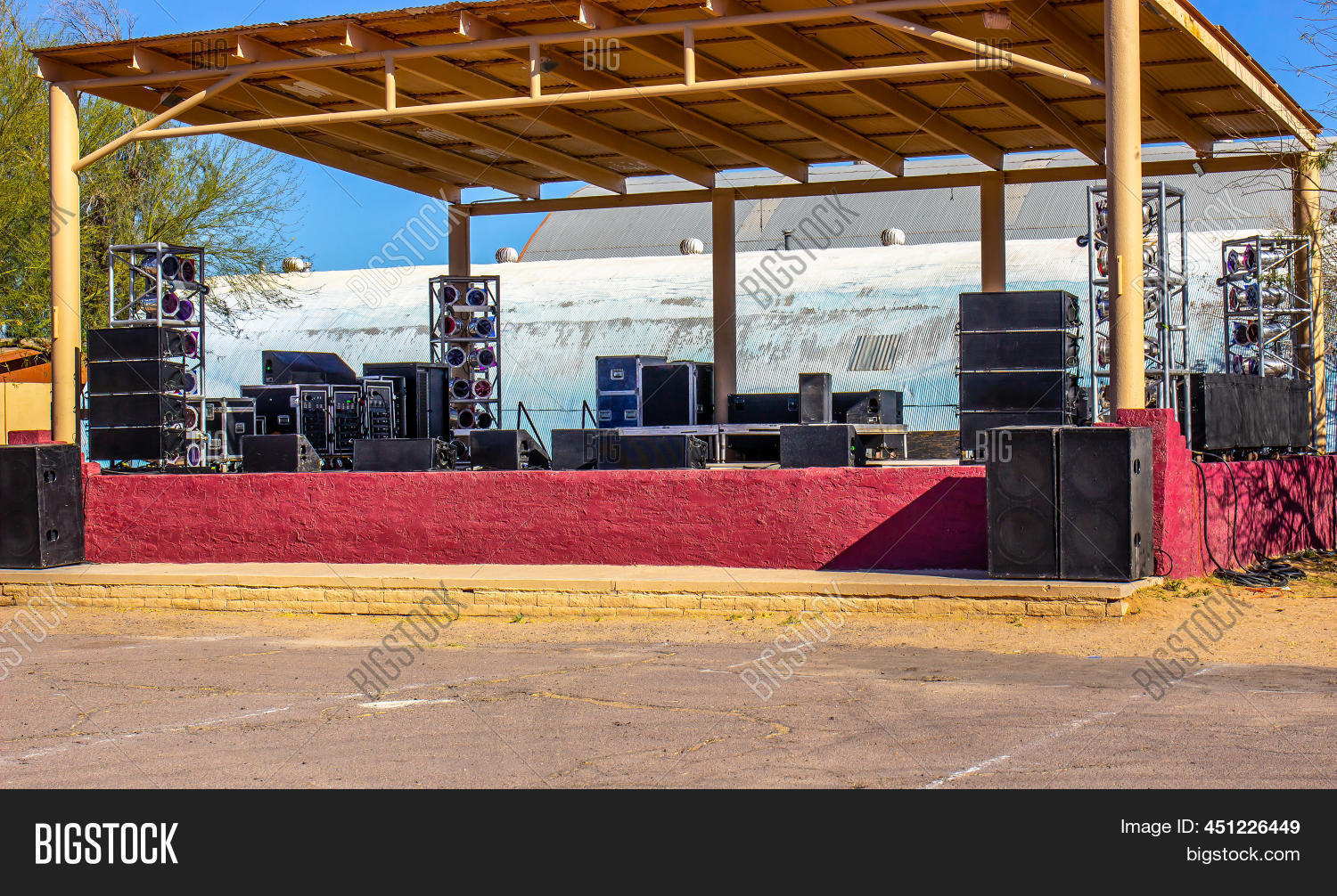Covered Band Stand Image & Photo (Free Trial) | Bigstock