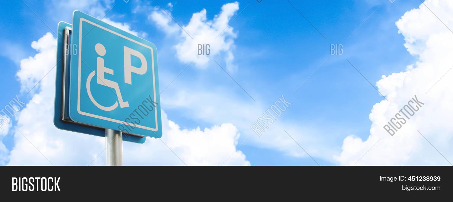 Disabled Parking Space Image & Photo (Free Trial) | Bigstock