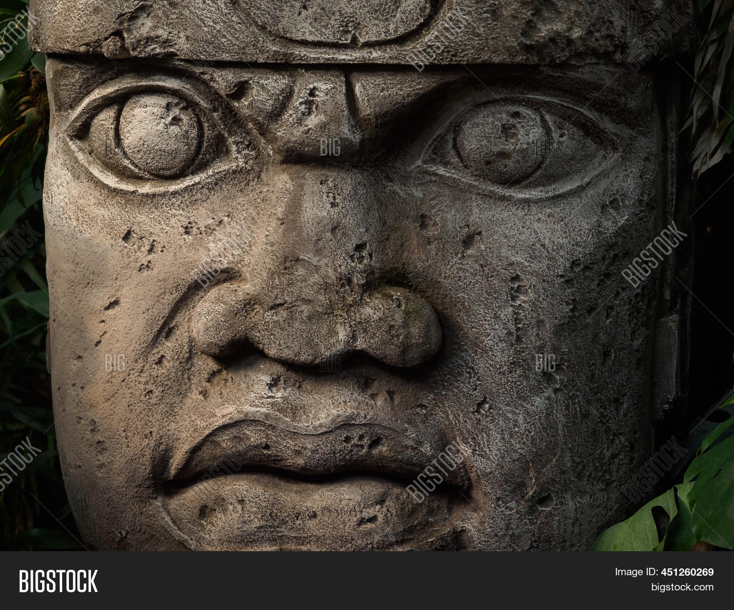Olmec Sculpture Carved Image & Photo (Free Trial) | Bigstock