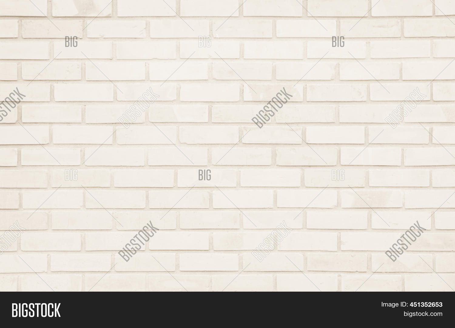 Cream White Brick Wall Image & Photo (Free Trial) | Bigstock