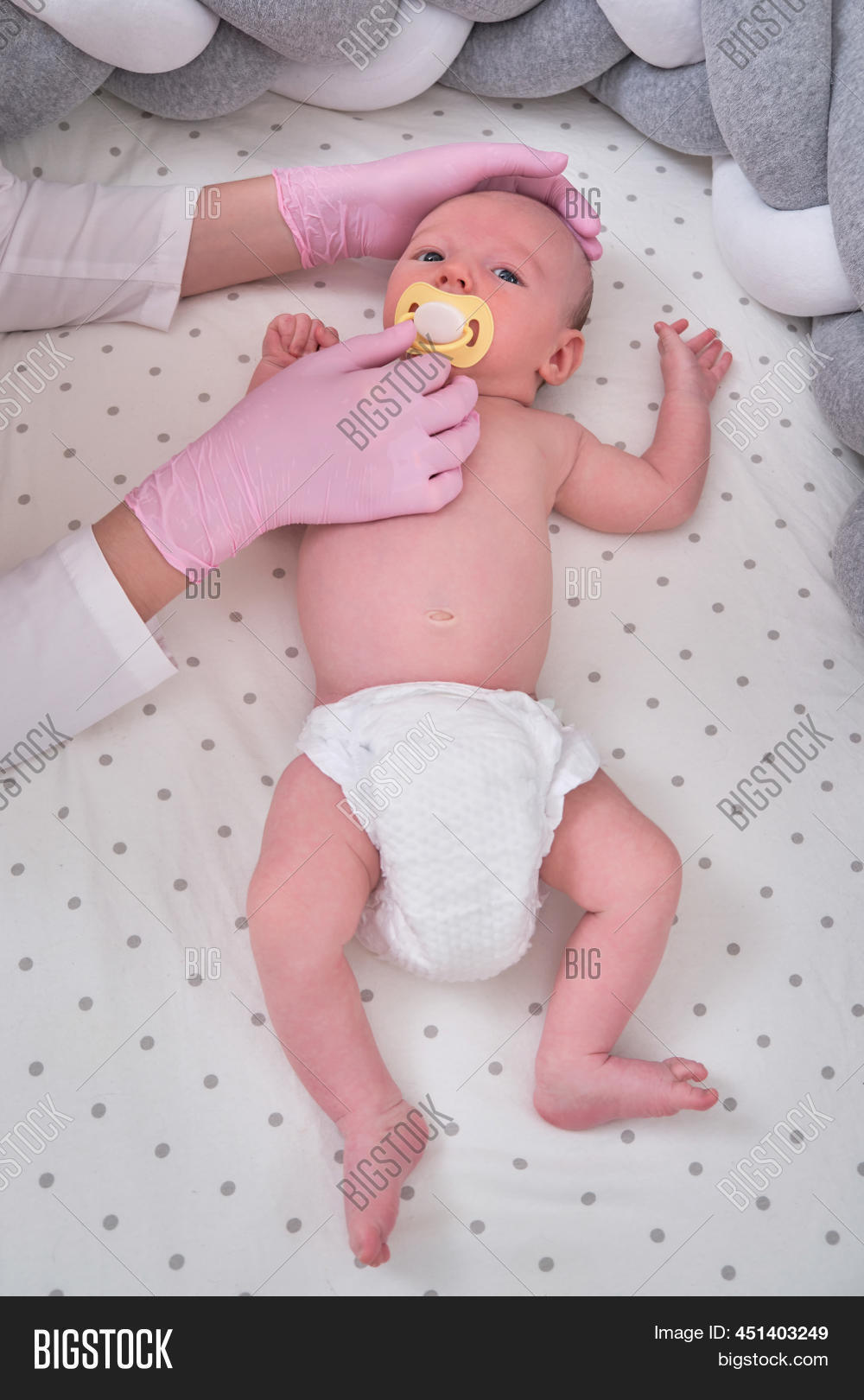 Doctor Gives Pacifier Image & Photo (Free Trial) | Bigstock