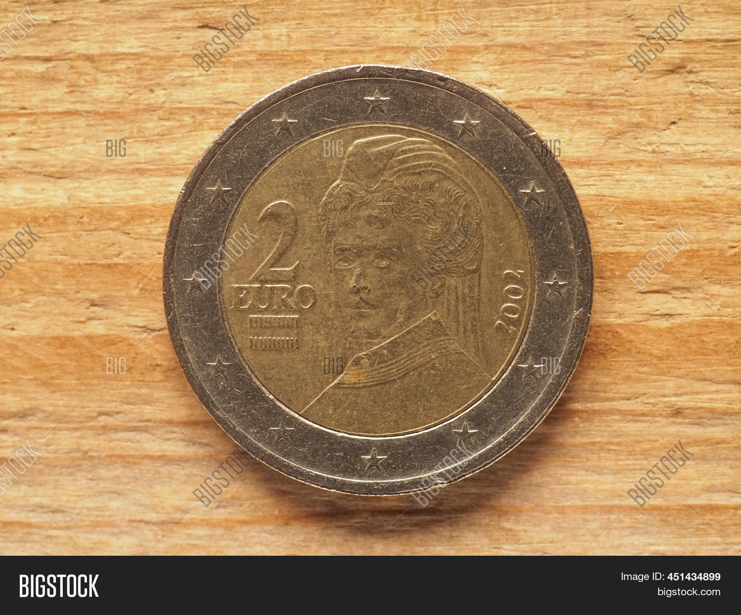 Two Euro Coin, Austria Image & Photo (Free Trial) | Bigstock