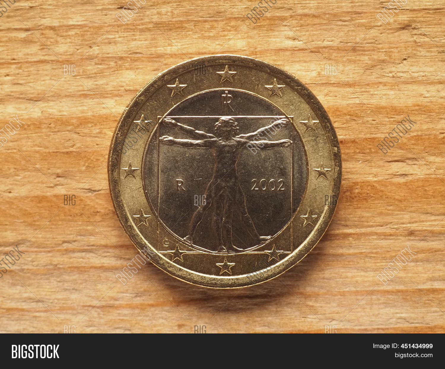 One Euro Coin, Italian Image & Photo (Free Trial) | Bigstock